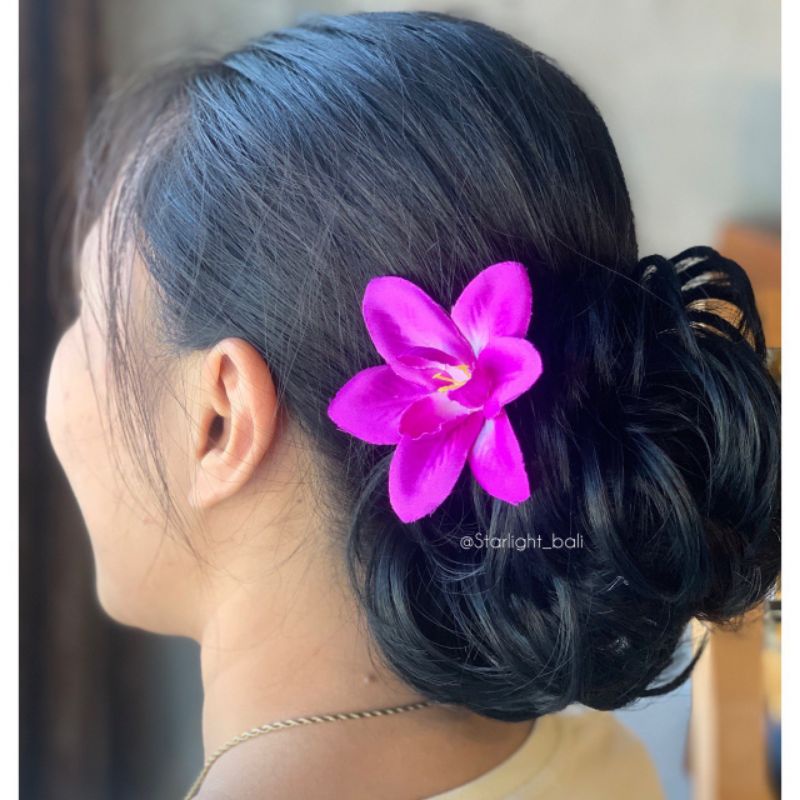 Jual PAKET HAIRDO ANGGREK (Karet ulir, tusukan anggrek, jepit lidi ...