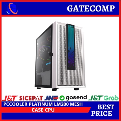 Jual PCCOOLER PLATINUM LM200 MESH RGB Gaming Case | Shopee Indonesia