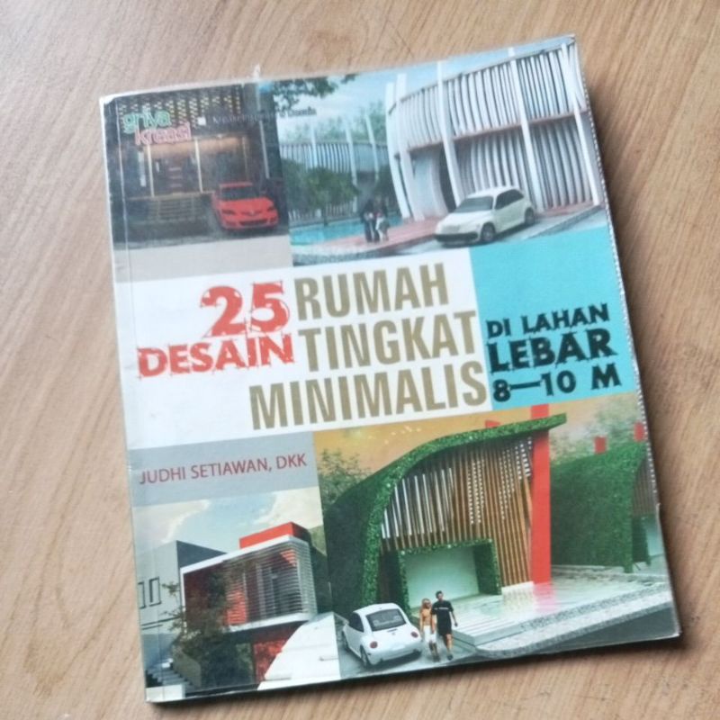 Jual Buku 25 Desain Rumah Tingkat Minimalis Di Lahan Lebar 8-10 M | Shopee Indonesia