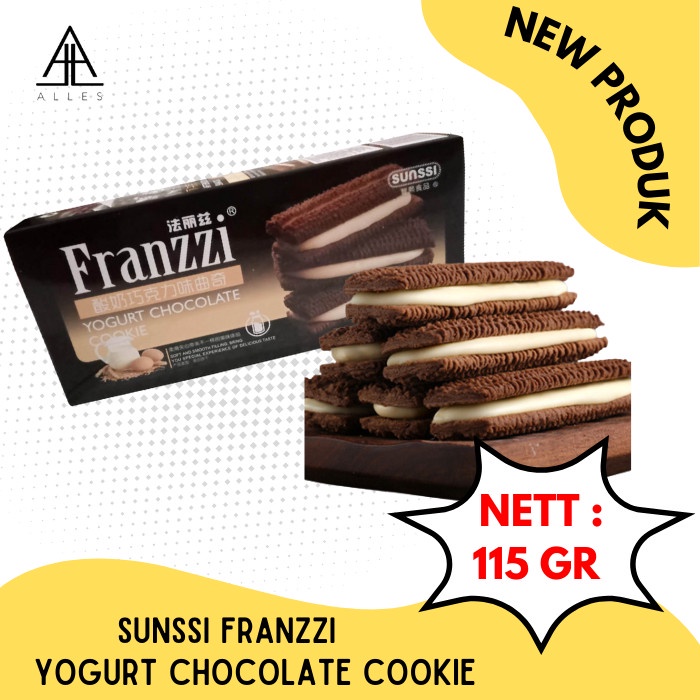 Jual Franzzi Sunssi Box Cookie Biskuit Franzzi Cookies Yogurt Chocolate ...