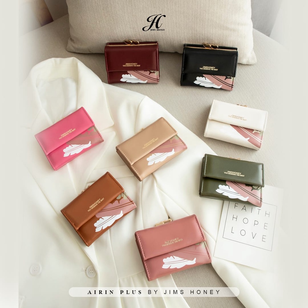 Jual Dompet Wanita Airin Plus Wallet Jims Honey Dompet Import Terbaru ...