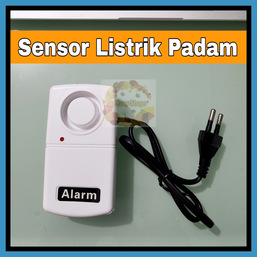 Jual NA - Power Failure Alarm Sensor Listrik Padam / Mati PLN Sensor ...