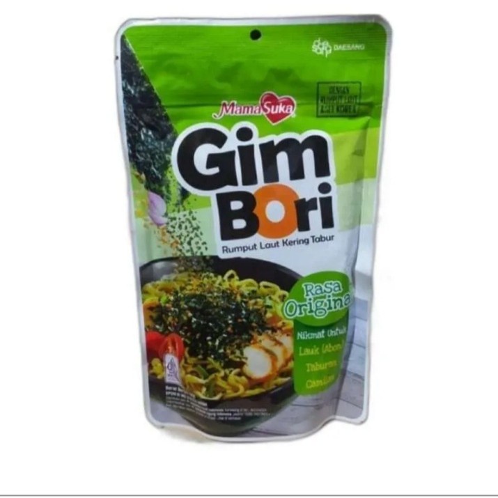 Jual GimBori BonNori 60gr mamasuka rumput laut kering tabur abon Halal ...