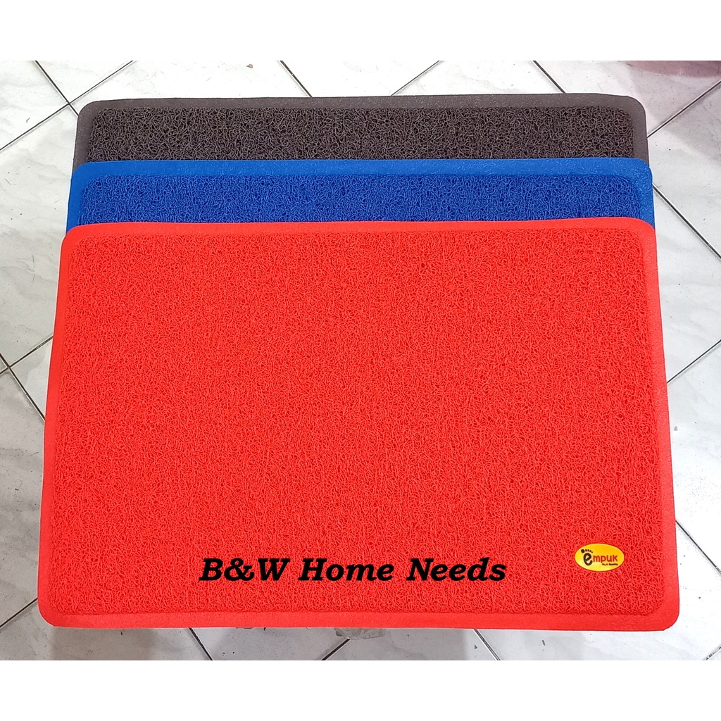 Jual Keset Polos Lantai Kaki Karet Mie Model Welcome 40 cm x 60 cm ...