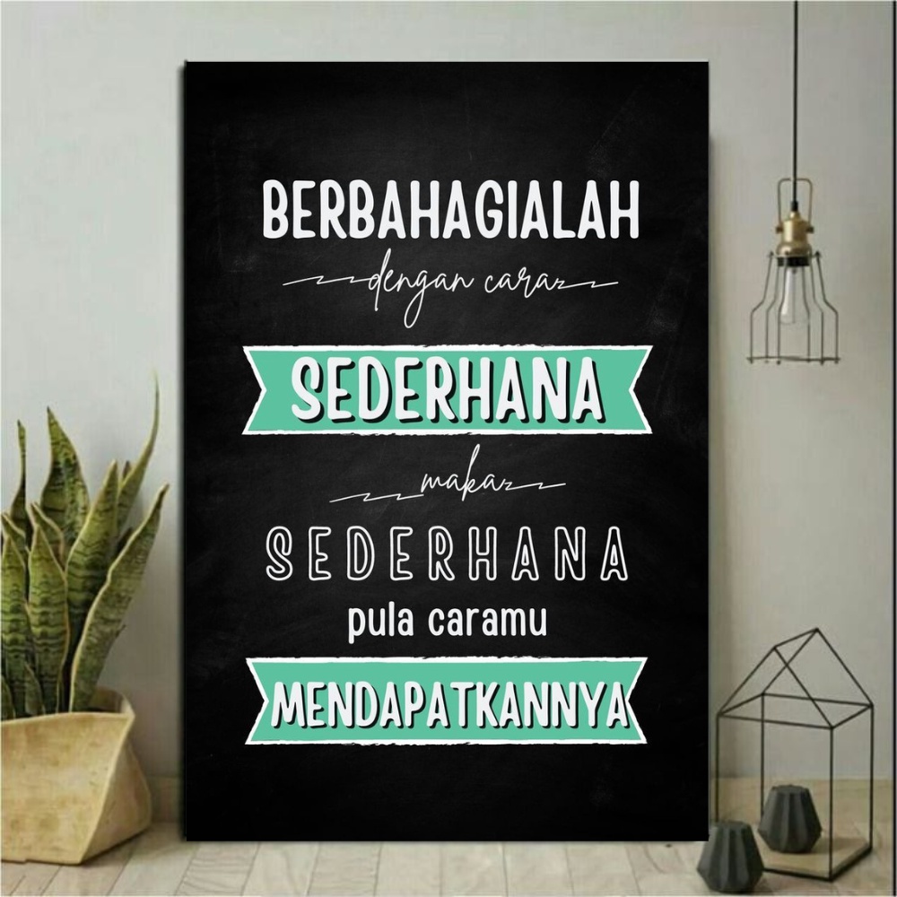 Jual POSTER KAYU QUOTES ISLAMI - HIASAN DINDING - WALL DECOR - POSTER ...