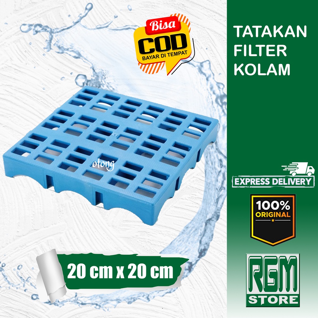 Jual TATAKAN ALAS DASAR MEDIA FILTER 20X20X3 CM KOLAM IKAN KOI | Shopee Indonesia