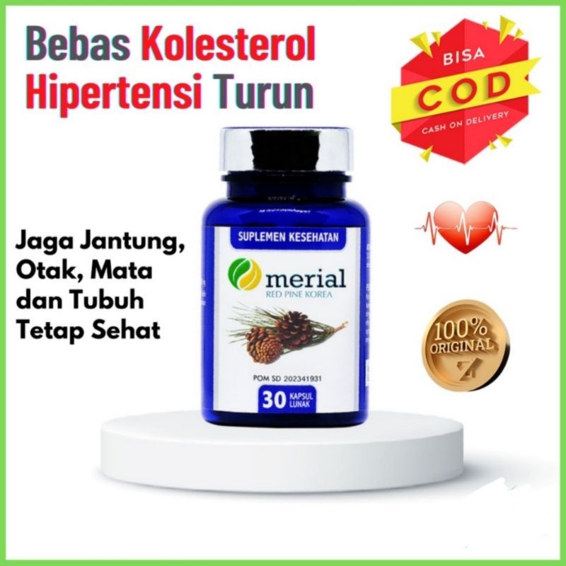 Jual OBAT HIPERTENSI MERIAL RED PINE KOREA 100% ORIGINAL SUPLEMEN ...