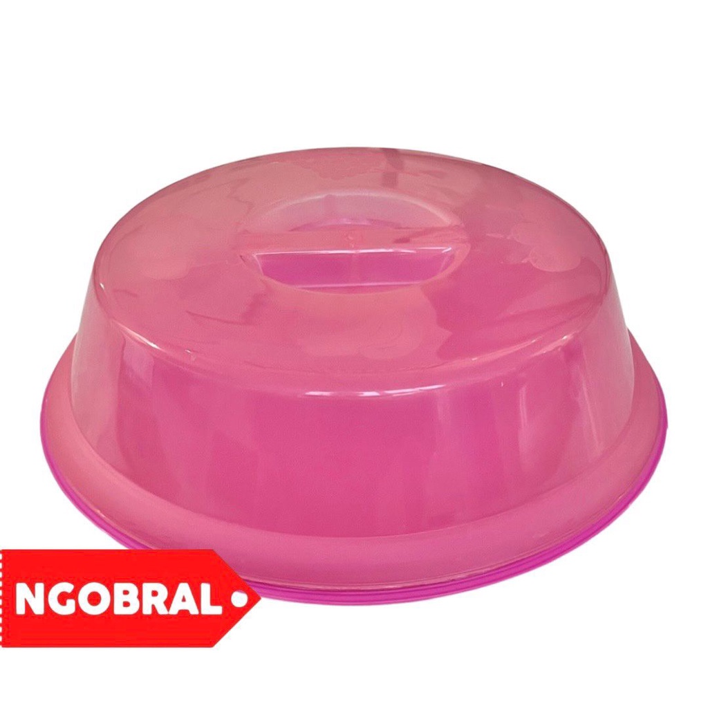 Jual PAKET 12 BIJI - Tempat Roti Kapsul Tutup Jumbo D=32 cm / Kotak Kue ...