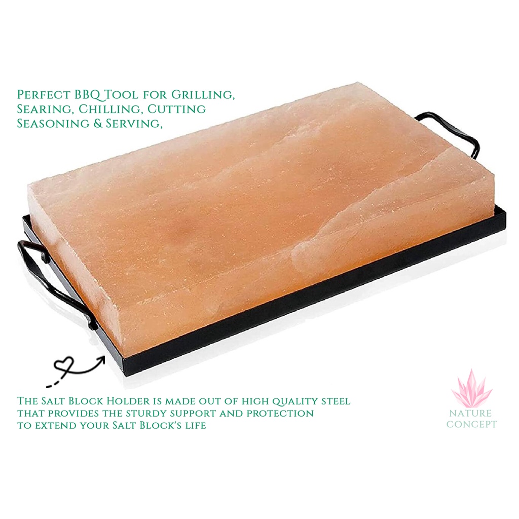 Jual Himalayan Salt Block Plate Grill BBQ Serving Platter Alas Garam ...
