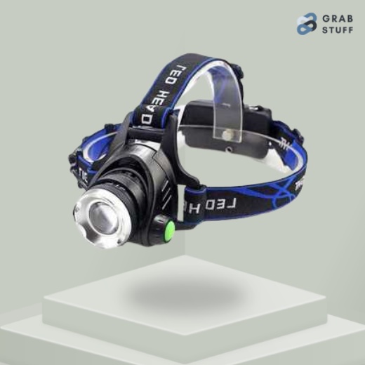 Jual Paket Lengkap Senter Kepala Led High Power Headlamp Cree XML T6 dan Free Charger / Senter ...