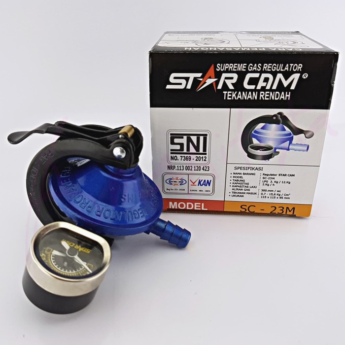 Jual Regulator Gas StarCam Regulator Gas Starcam Meter / Otomatis SC ...