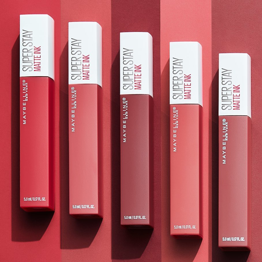 Jual Maybelline Super Stay Matte Ink Lipcream CITY || Rogue Reds ...