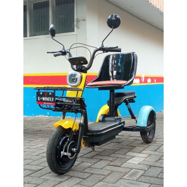 Jual sepeda listrik roda tiga Uwinfly | Shopee Indonesia