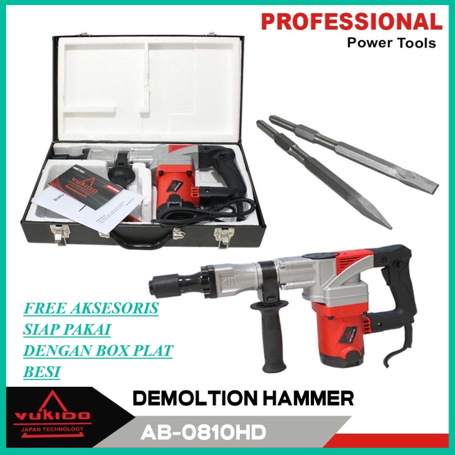 Jual BOX BESI BOR BOBOK BETON MESIN HAMMER DEEMOLTION 32MM 35MM BOR ...