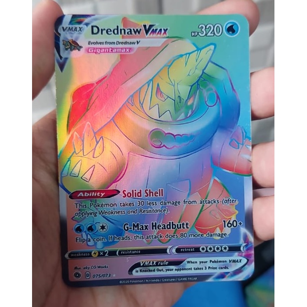 Jual KARTU POKEMON DUMMY RAINBOW VMAX HOLOGRAM ENGLISH VERSION | Shopee ...
