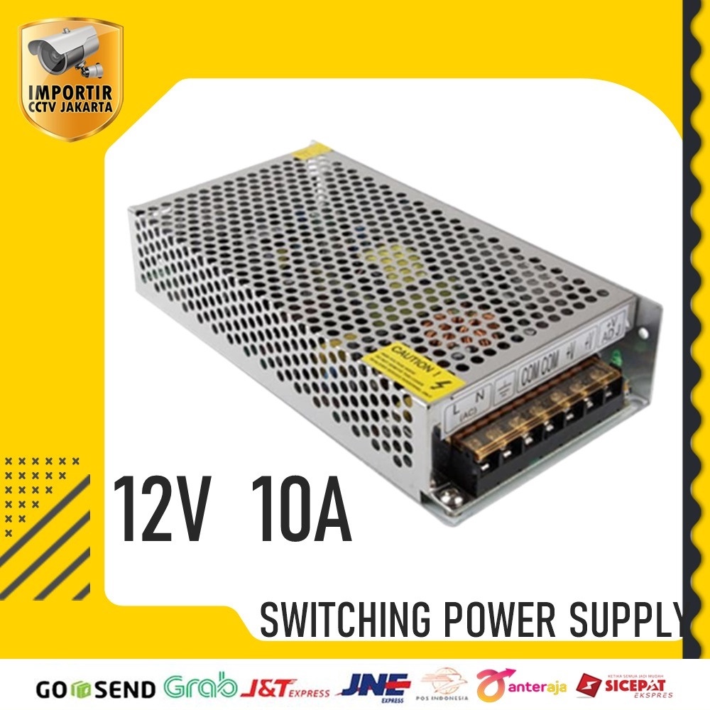 Jual PSU 10A 12V JARING/ Power Supply 12V 10A Jaring | Shopee Indonesia