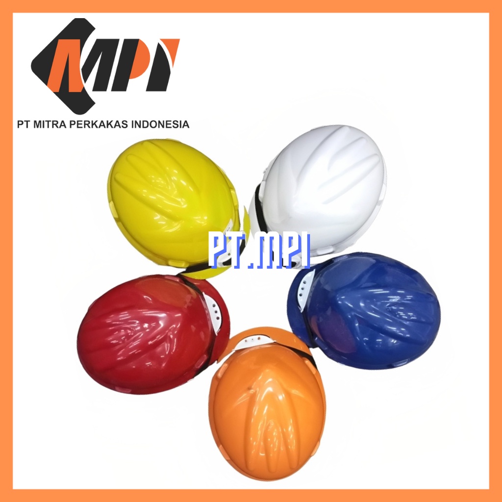 Jual Safety Helmet MSK Helm Keamanan Proyek Kuning Merah Orange Biru ...