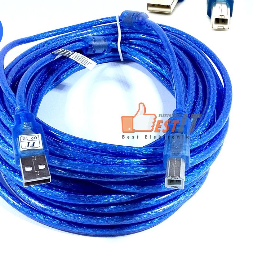 Jual Kabel usb printer panjang 10 Meter NYK ♠ | Shopee Indonesia