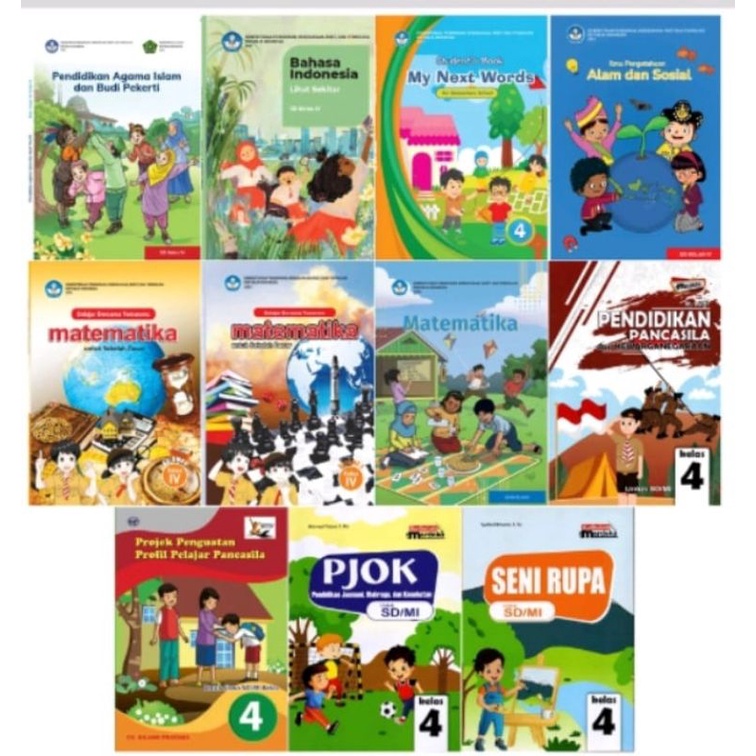 Jual BUKU SISWA SD KELAS 4 KURIKULUM MERDEKA - Kelas 4 SD Kurikulum merdeka | Shopee Indonesia