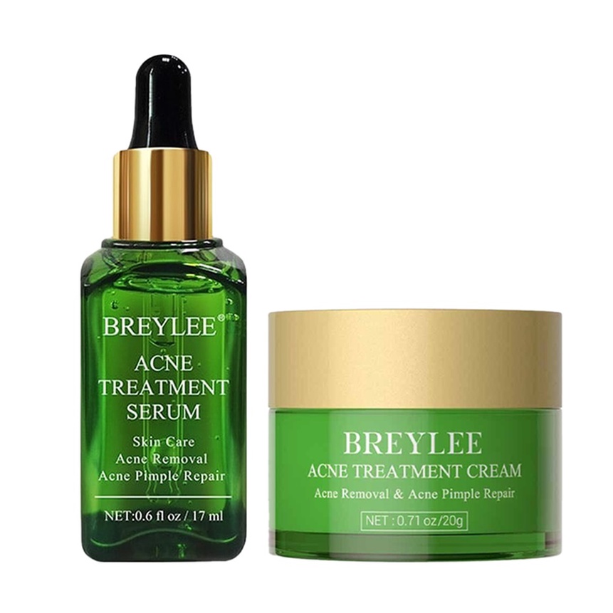 Jual BREYLEE Serum Acne Treatment + Face Cream Anti Acne | Shopee Indonesia