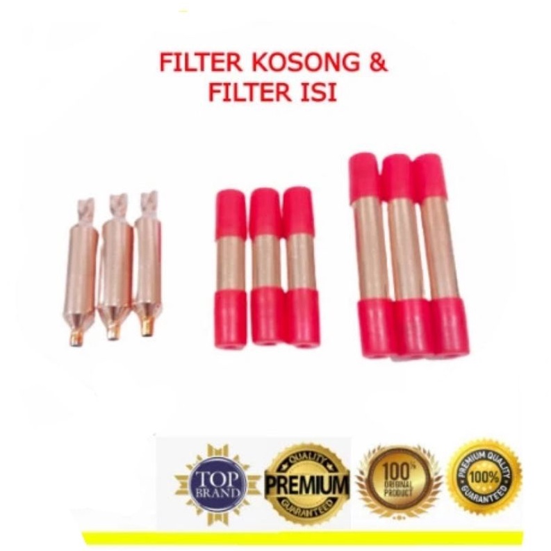 Jual Filter isi dan kosong kulkas 1x2 3/4 Universal | Shopee Indonesia