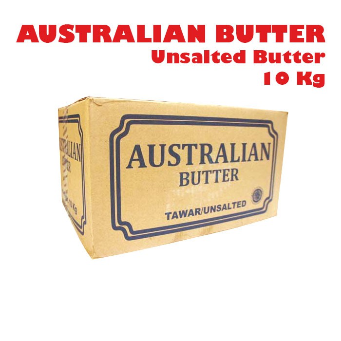 Jual AUSTRALIAN BUTTER Unsalted Butter 10 Kg / Mix Margarin & Mentega ...