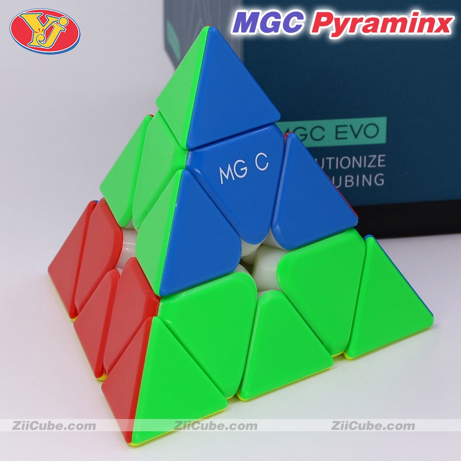 Jual Rubik Pyraminx MGC Evo Pyramid Stickerless Magnetic Segitiga Yong ...