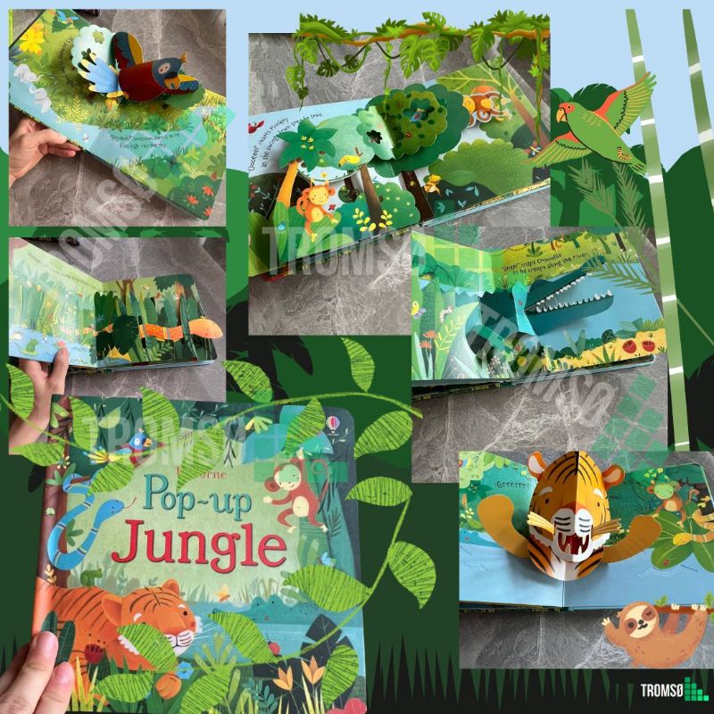 Jual Tro - Usborne Pop Up Book 3 D / Buku Pop Up 3 Dimensi / Buku Edukasi Anak 3 Dimensi ...
