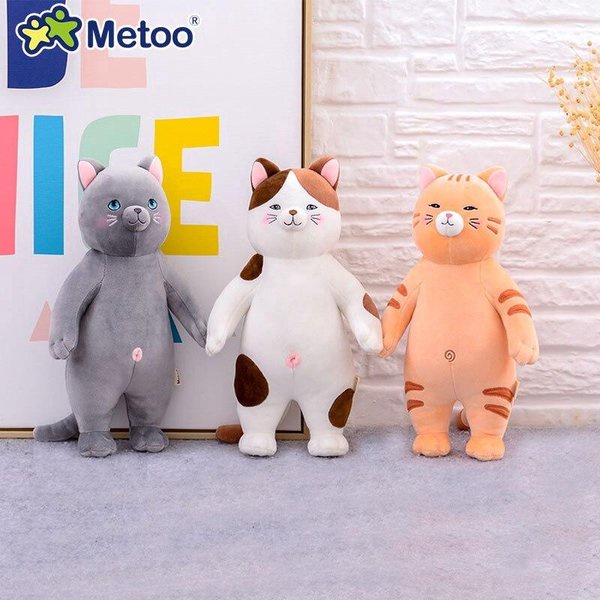 Jual Metoo kucing Boneka Bantal Boneka Hewan Kucing 35cm Posisi Berdiri ...