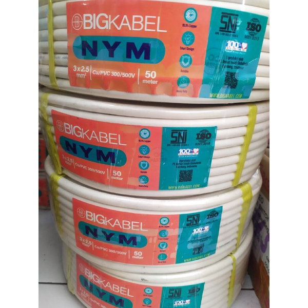 Jual Kabel engkel tembaga BIG NYM 3X2.5mm | Shopee Indonesia