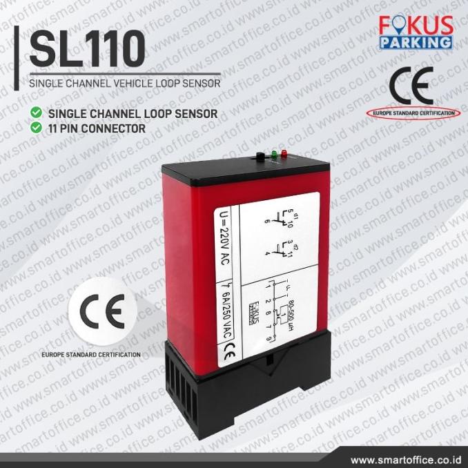 Jual NEW Loop Detector CT-SL110 -- Single Vehicle Loop Detector ...