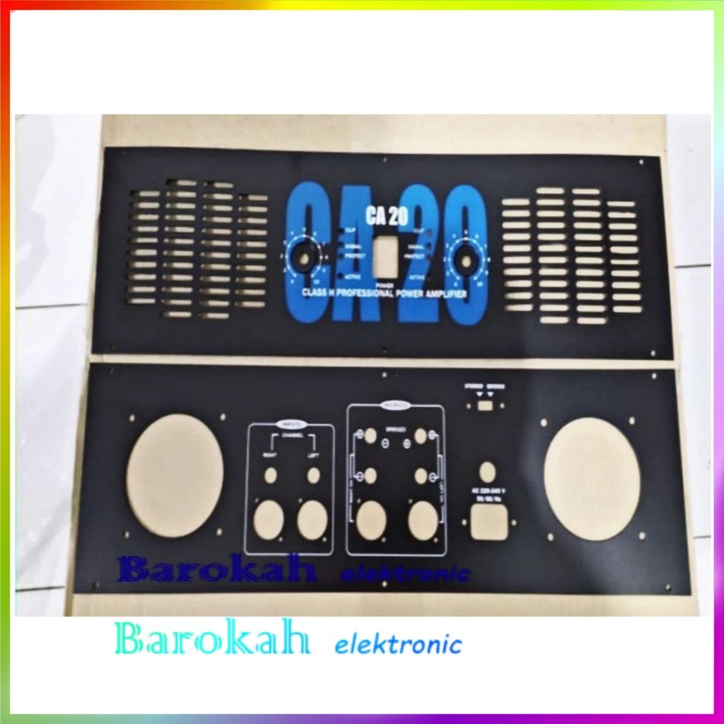Jual PLAT PANEL POWER CA 20 BAHAN TEBAL | Shopee Indonesia