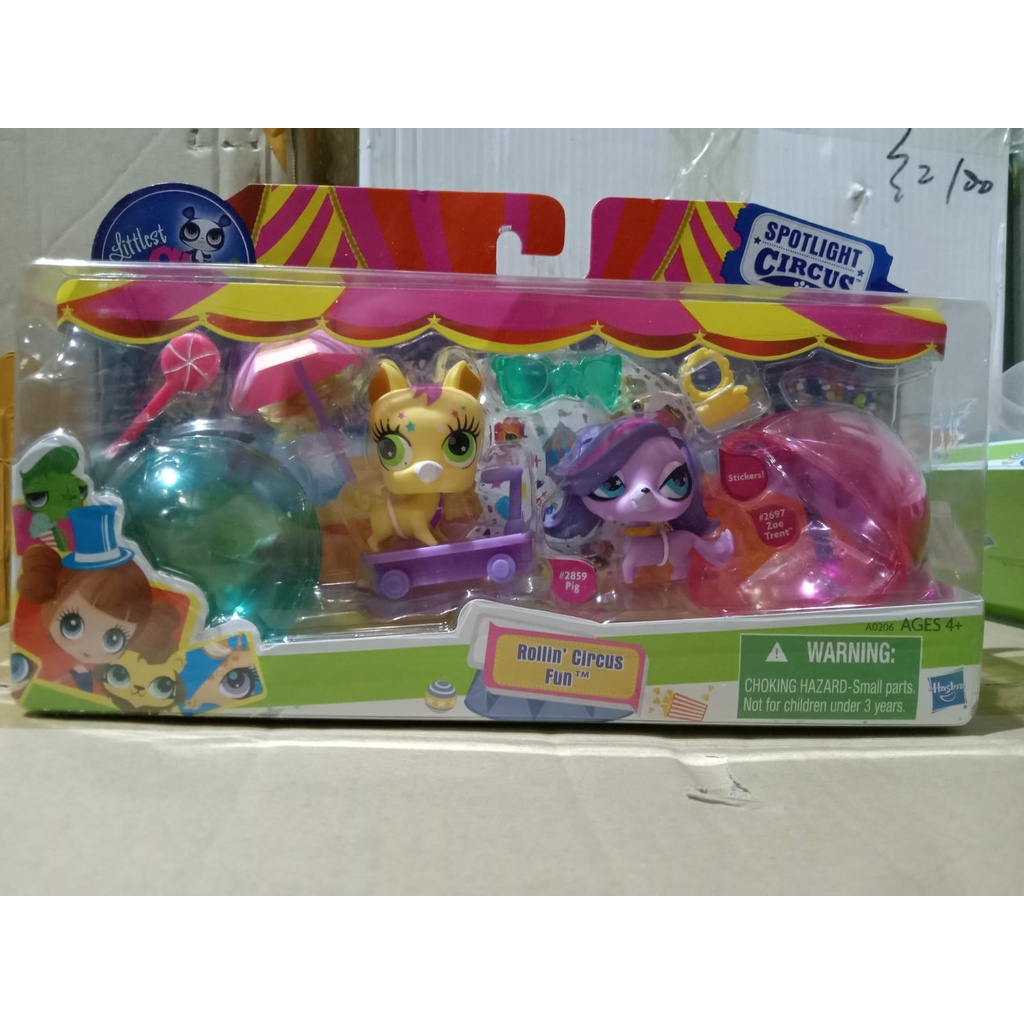 Jual Mainan Figure LPS Spotlight Circus Littlest Pet Shop - Rollin ...