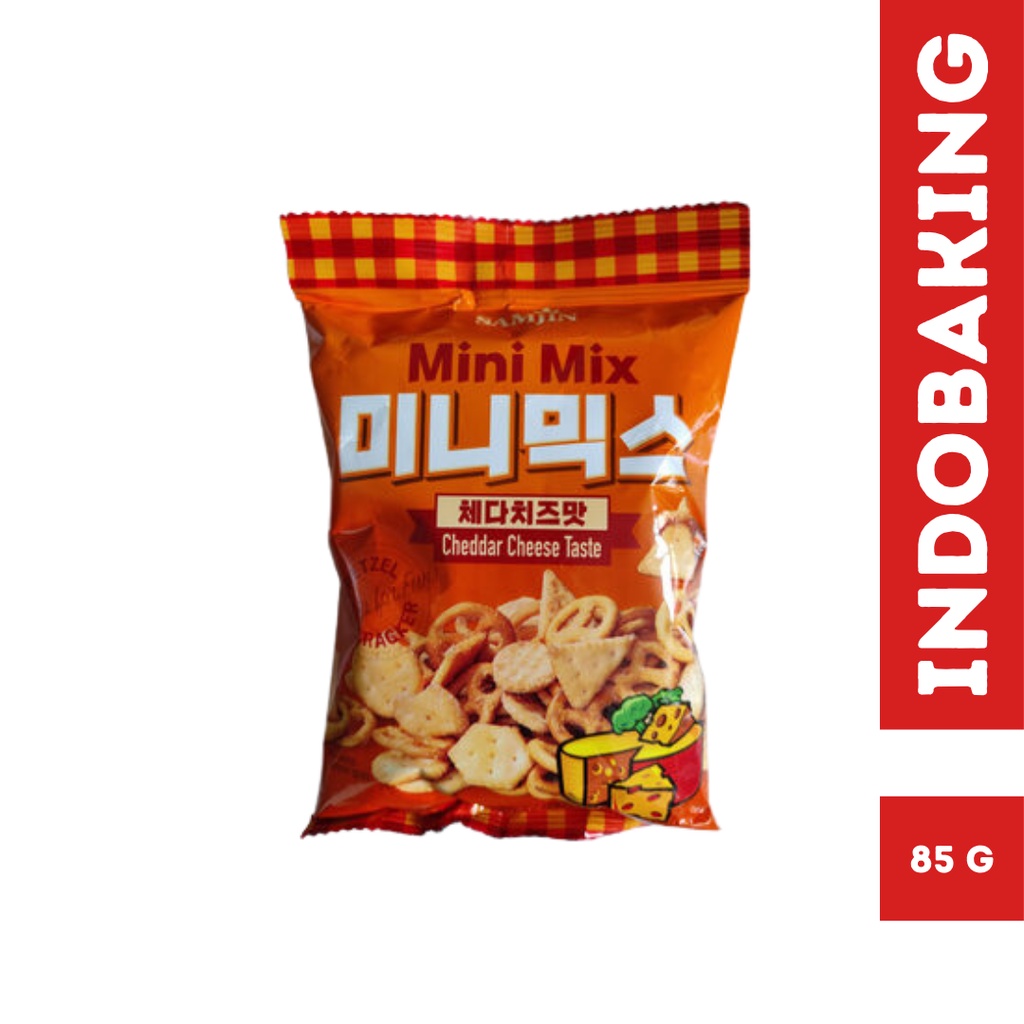 Jual Samjin Pretzel Snack Korea Cheddar Cheese Spicy Beef Stir Fried ...