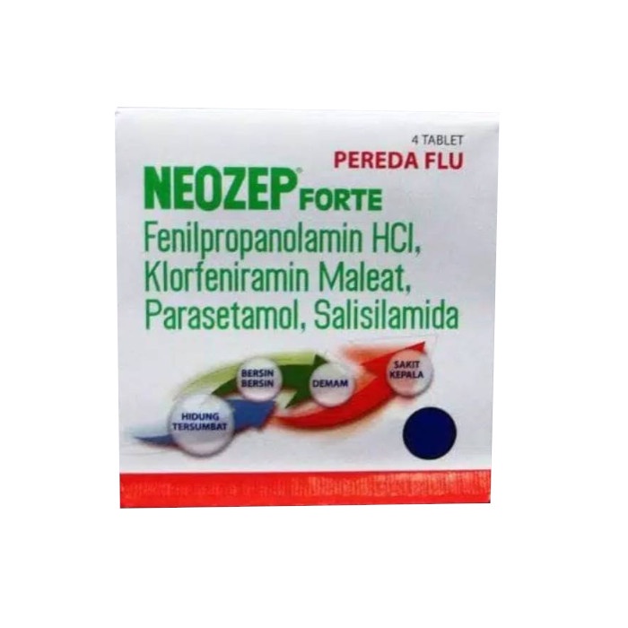 Jual Neozep Forte 4 Tablet / Obat Flu / Obat Pilek | Shopee Indonesia