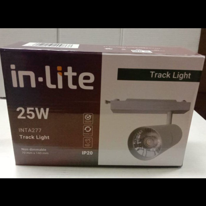 Jual Lampu Led Rel Track Lite 25W - Inta277 - 25W - Inlite | Shopee ...