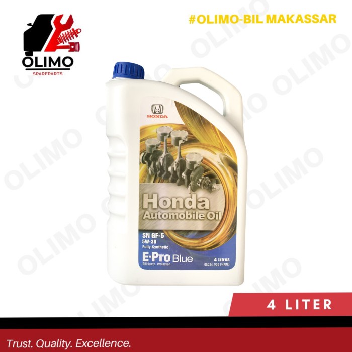 Jual OLI HONDA E-PRO BLUE 5W/30 - GALON | Shopee Indonesia