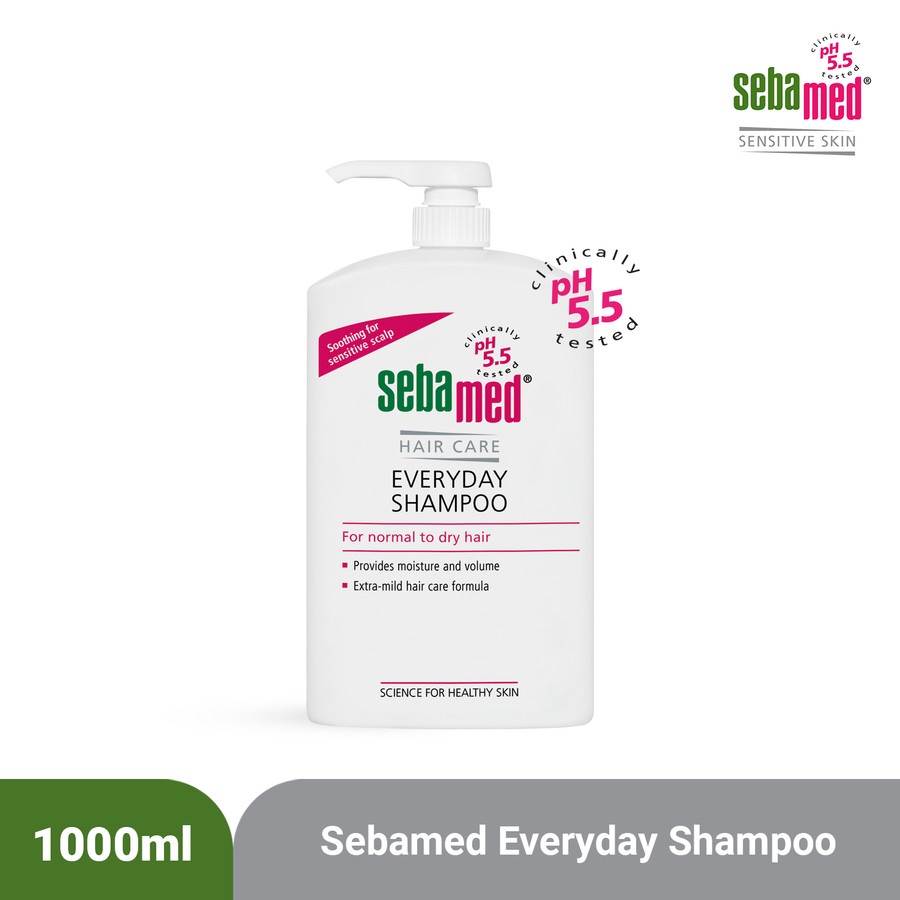Jual Sebamed Everyday Shampoo 1L 1 L Sampo Every day Shampo 1000ml 1000 ...