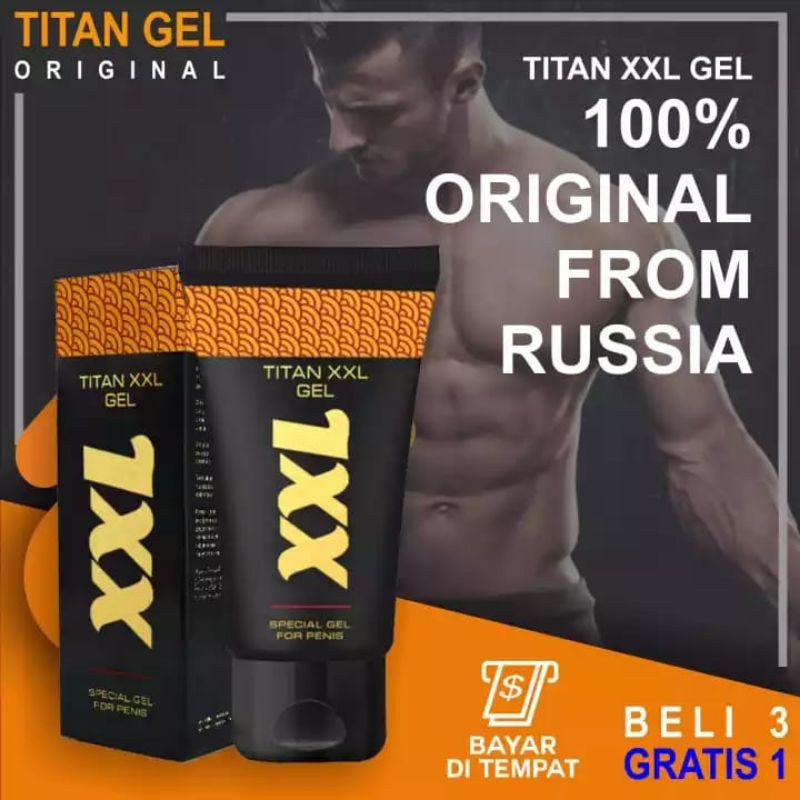 Jual Titan Gel Xxl Terbaru Pembesar Klamin Pria Bpom Bergaransi - Asli 100% Original | Shopee ...