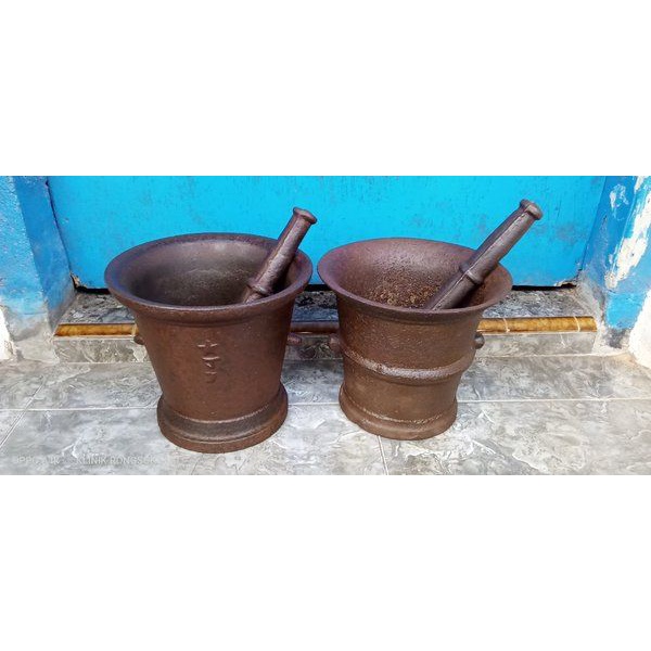 Jual lumpang besi kuno lumpang besi jadul ukuran jumbo | Shopee Indonesia