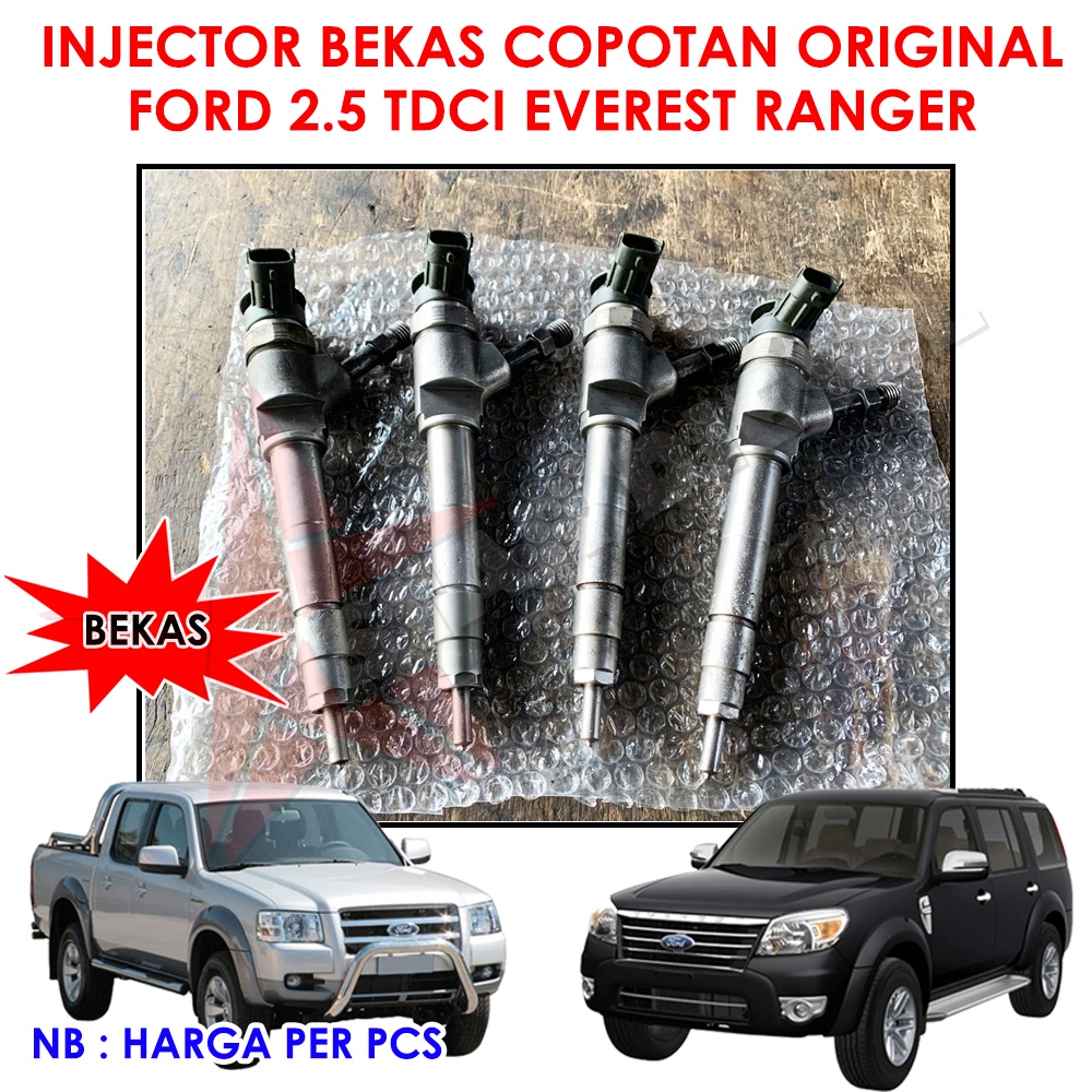 Jual INJECTOR BEKAS COPOTAN ORIGINAL FORD 2.5 TDCI FORD EVEREST FORD ...