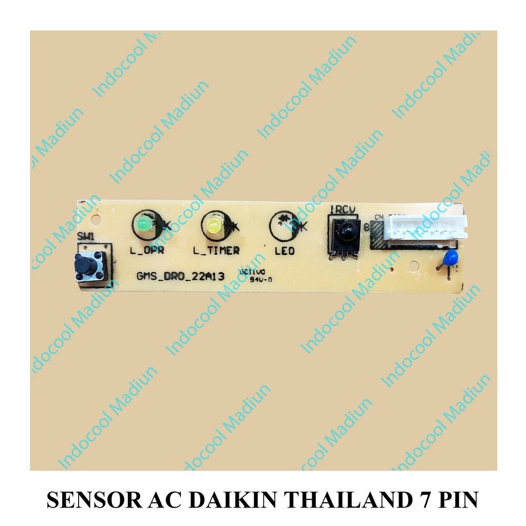 Jual SADFC7 DISPLAY AC /MODUL DISPLAY/SENSOR AC DAIKIN THAILAND 7 PIN ...