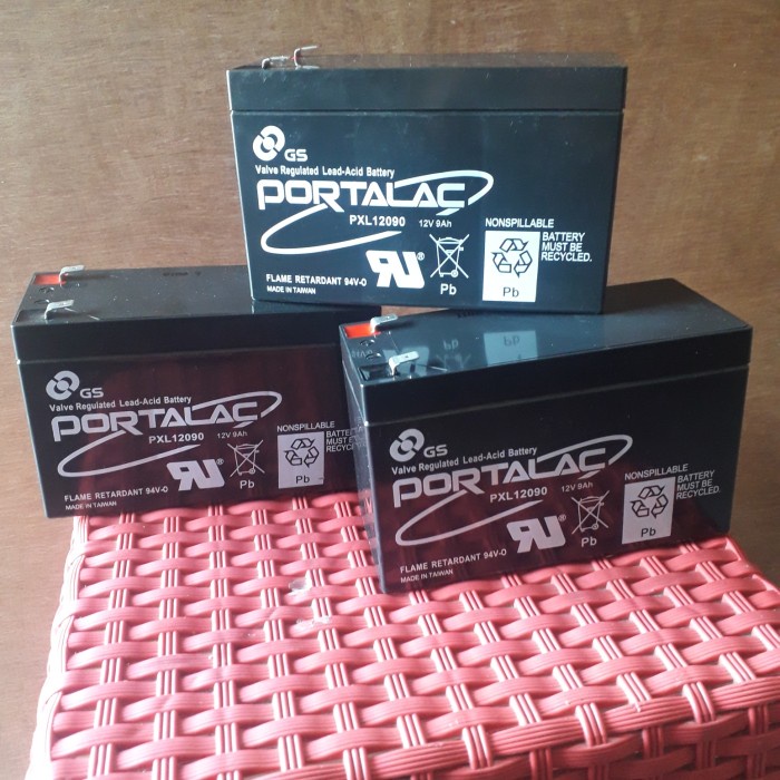 Jual battery Gs portalac 12v 9ah | Shopee Indonesia