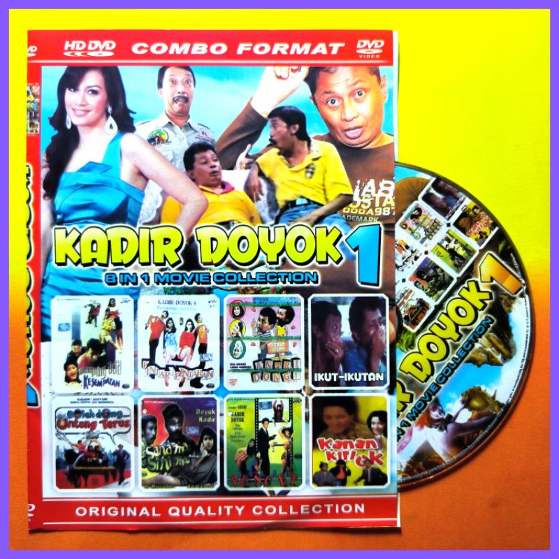 Jual Kaset Film Komedi Indonesia Jadul Lawas Koleksi Kadir Doyok Volume ...