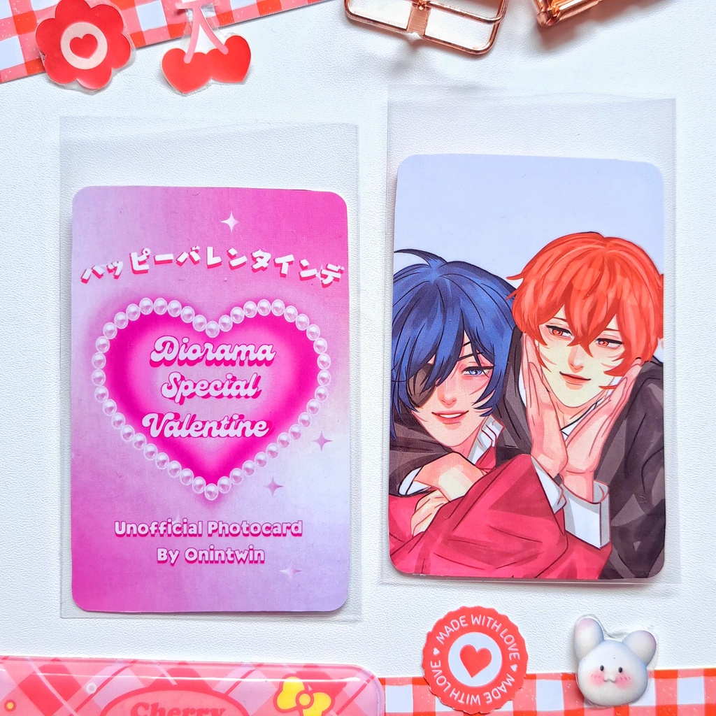 Jual Diorama special Valentine Days Photocard by onintwin / BLUE LOCK , MORIARTY THE PATRIOT ...