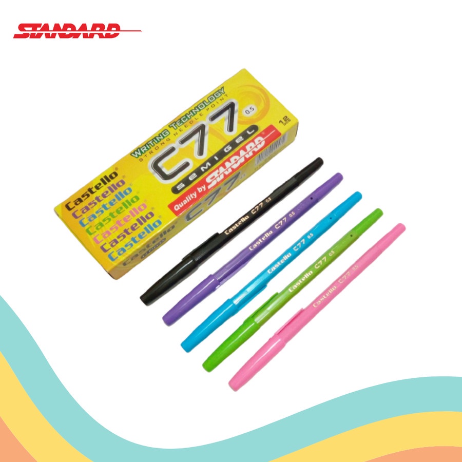 Jual Pulpen Standard CASTELLO C77 (Lusin) | Shopee Indonesia