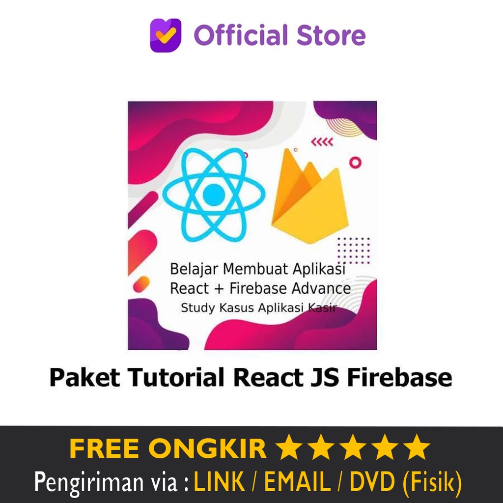 Jual Paket Tutorial Lengkap Belajar Membuat Aplikasi React JS Firebase ... Jual Paket Tutorial Lengkap Belajar Membuat Aplikasi React JS Firebase ...