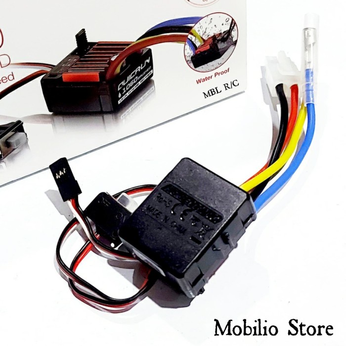 Jual Hobbywing Quicrun 1060 Brushed ESC Waterproof 60A Speed Controller ...