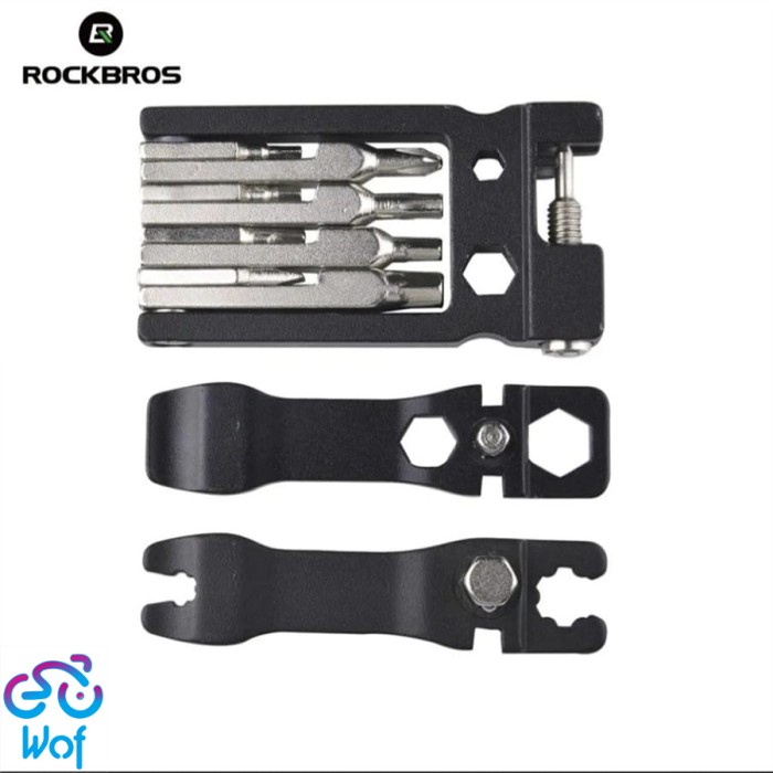 Jual ROCKBROS GJ8060 Tool Kits Multifungsi Tools Bicycle Kunci Set Sepeda | Shopee Indonesia