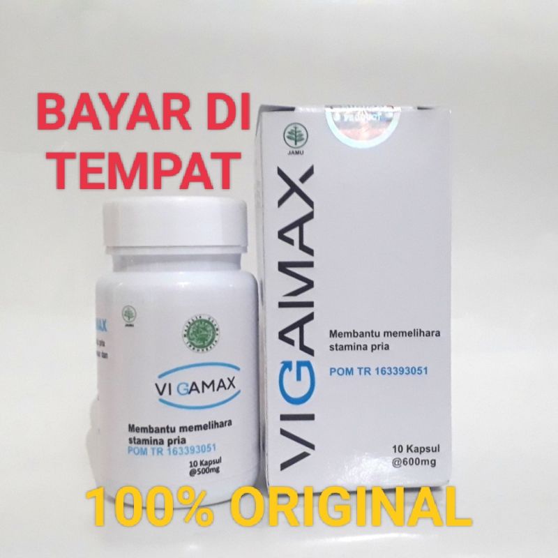 Jual New Vigamax Asli Original Obat Stamina Pria Bpom | Obat kuat ...